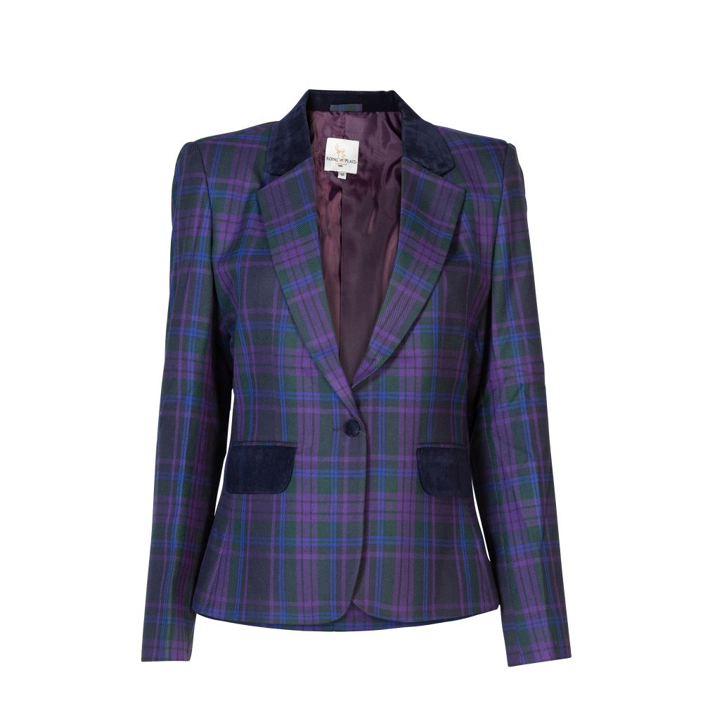 Women's Tartan Short Jacket - Spirit of Scotland | Scotland Kilt Co