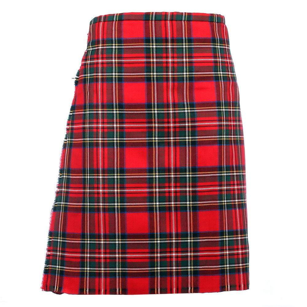 Clearance MTM Wool Kilt - 8 Yard - Royal Stewart - Waist 40 Length 24 ...