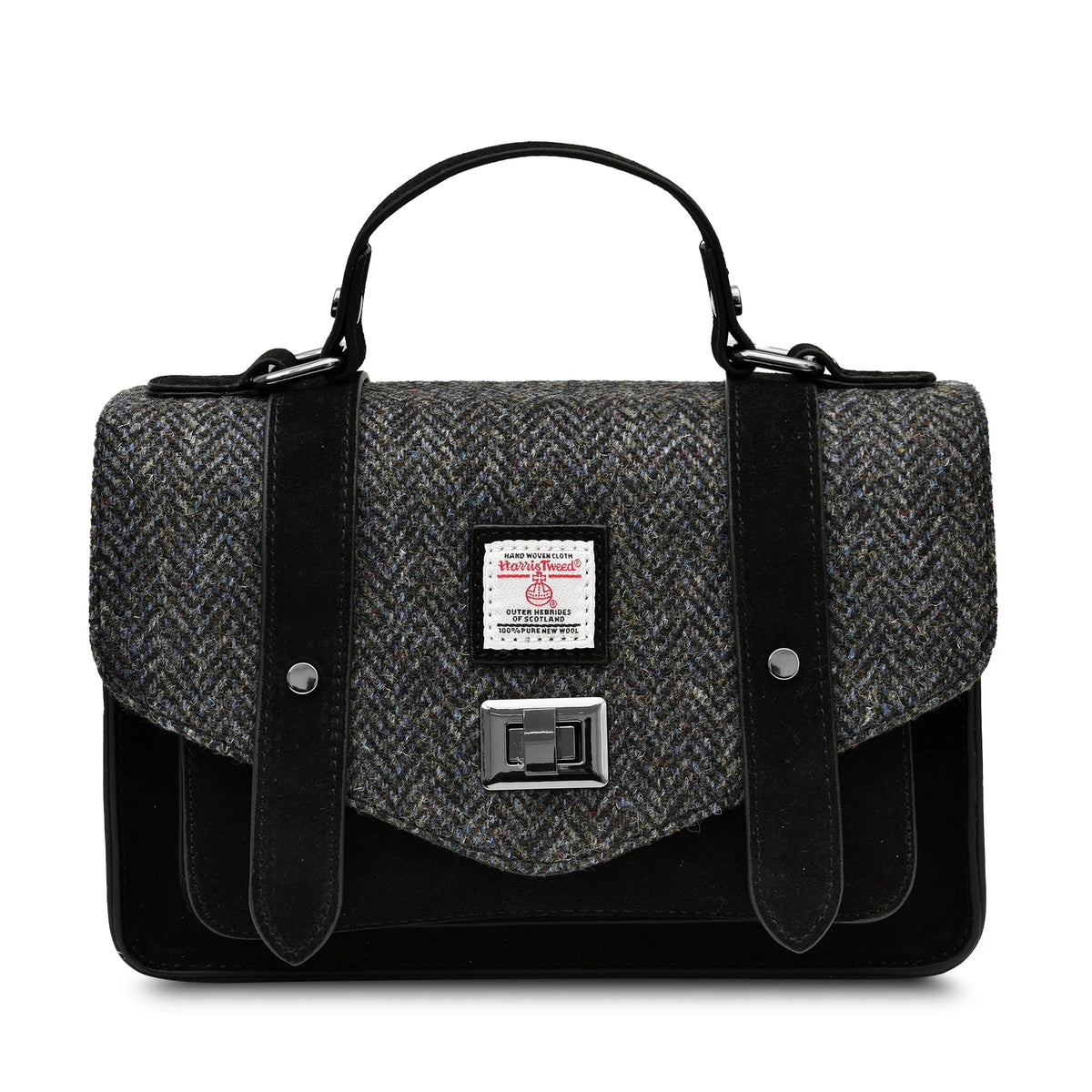 Islander® Medium Satchel with Harris Tweed® | Scotland Kilt Co