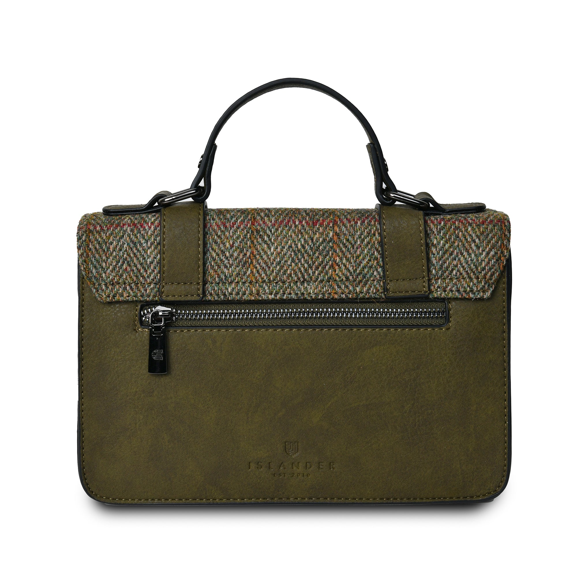 Islander® Medium Satchel with Harris Tweed® | Scotland Kilt Co