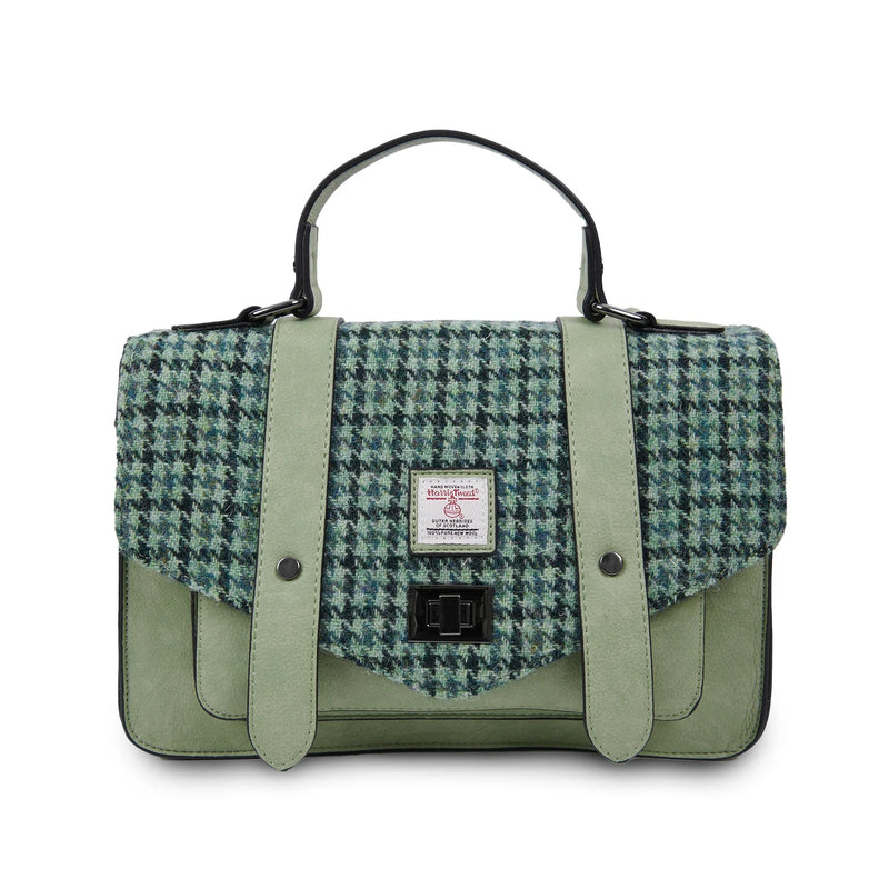 Islander® Large Satchel with Harris Tweed® | Scotland Kilt Co