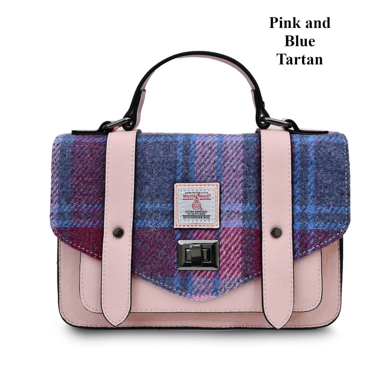 Islander® Large Satchel with Harris Tweed® | Scotland Kilt Co