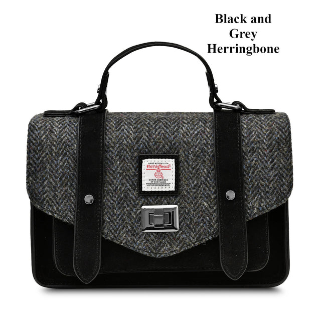 Islander® Large Satchel with Harris Tweed® | Scotland Kilt Co