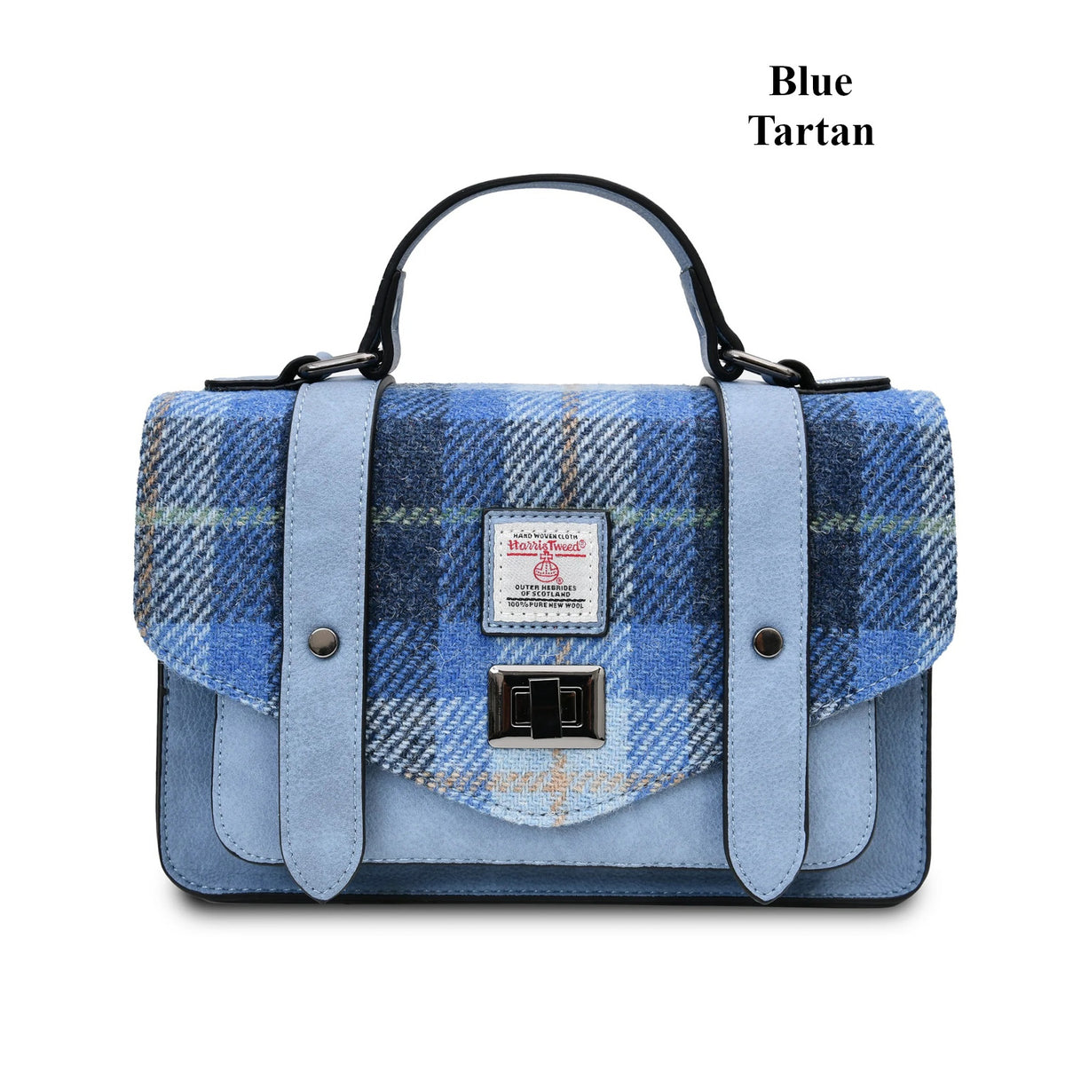 Islander® Large Satchel with Harris Tweed® | Scotland Kilt Co