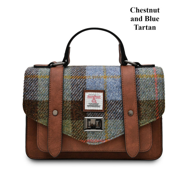 Islander® Large Satchel with Harris Tweed® | Scotland Kilt Co