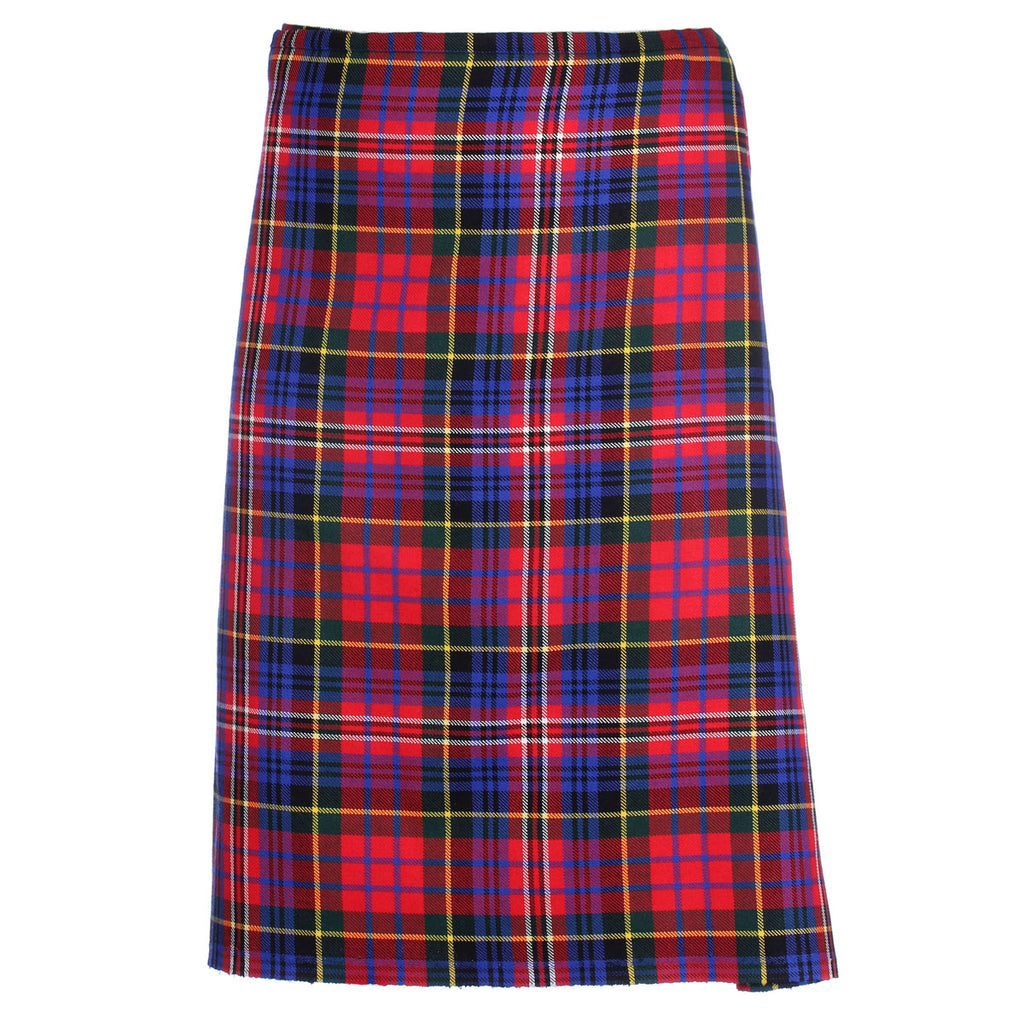 Clearance MTM Wool Kilt - 5 Yard - MacPherson Red Modern - Waist 32 Le ...