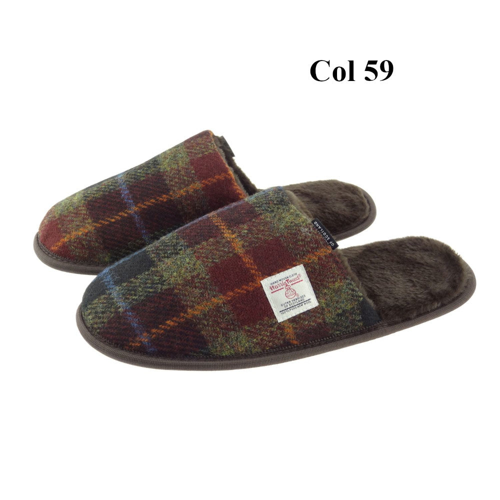 Harris Tweed Slippers | Scotland Kilt Co