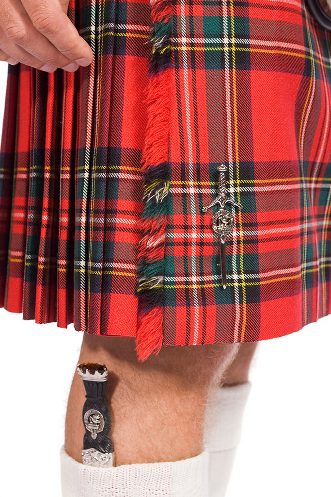 The Clansman Prince Charlie Jacket Full Dress Clan Crested Heavyweight | Scotland Kilt Co