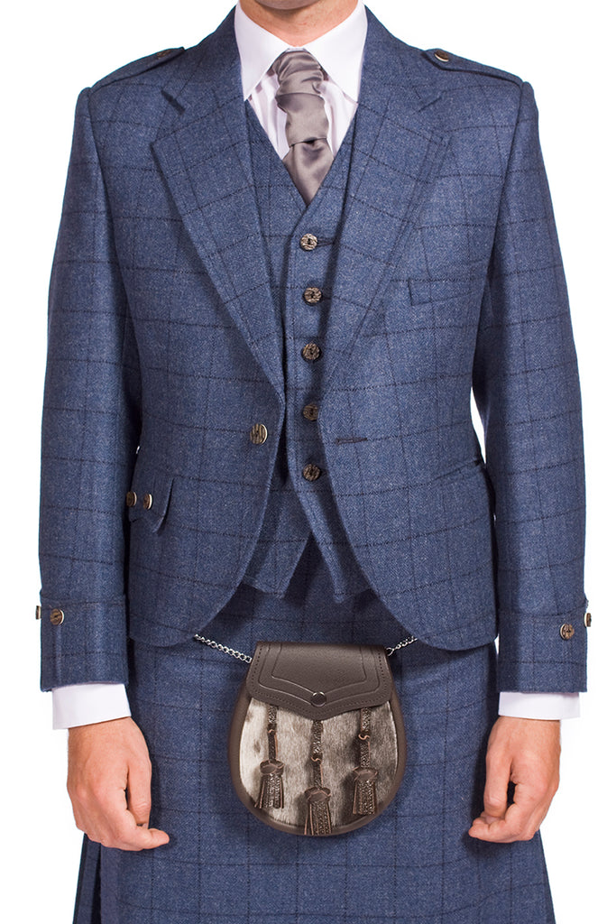 Complete Prestige Tweed Argyle Jacket and Kilt Outfit - Made to Order ...