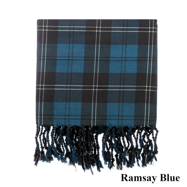 Polyviscose Tartan Fly Plaid - 16 Colours | Scotland Kilt Co