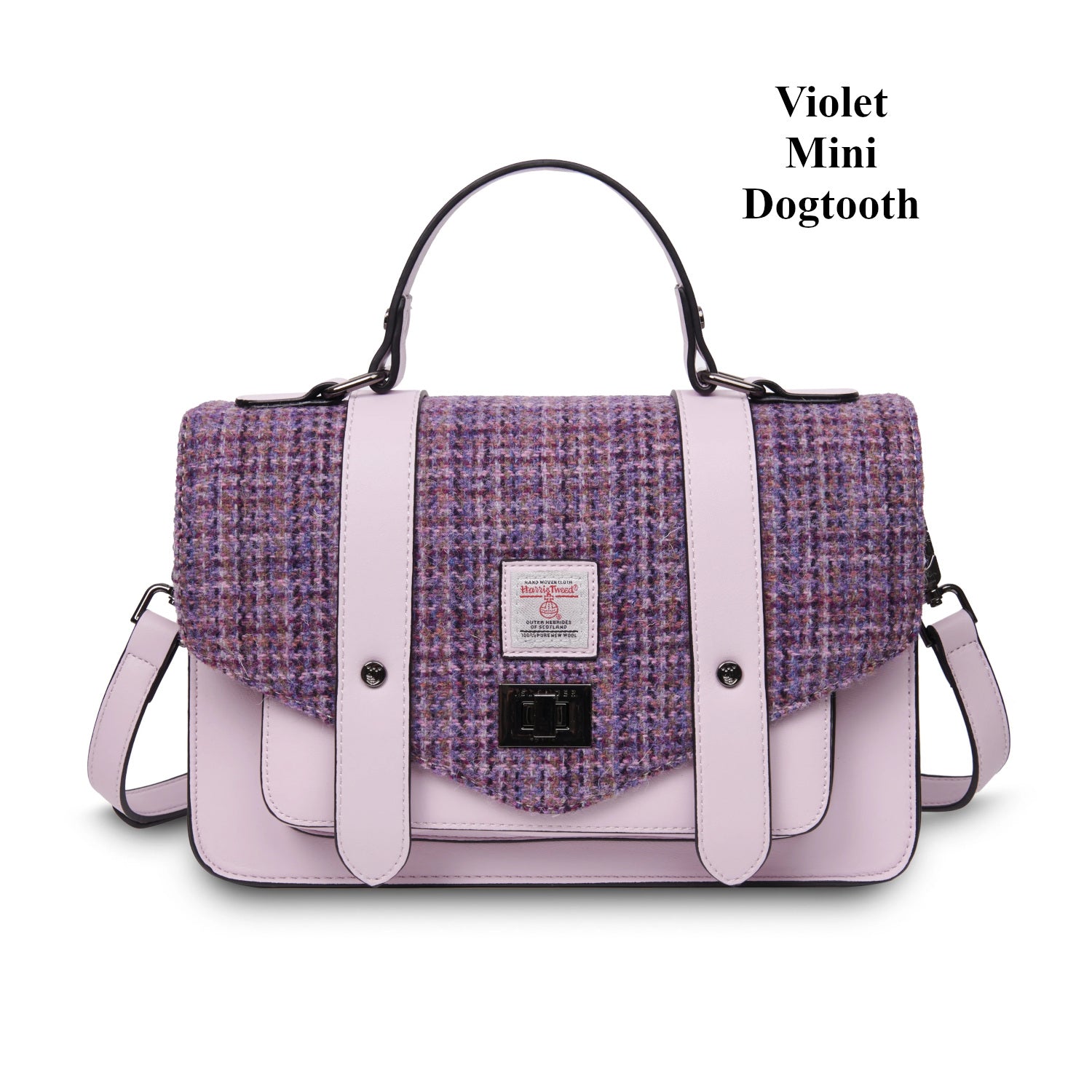 Islander® Large Satchel with Harris Tweed® | Scotland Kilt Co