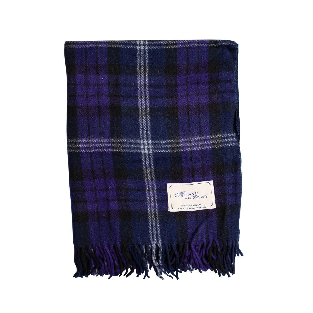 Scottish 100% Wool Tartan Rug/ Throw Blanket - Scottish Heritage ...