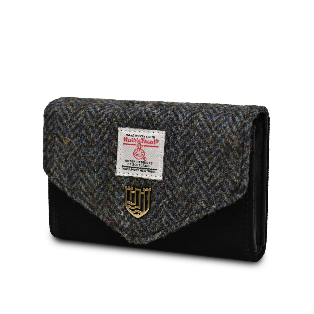 Islander® Small Clasp Purse with Harris Tweed® | Scotland Kilt Co