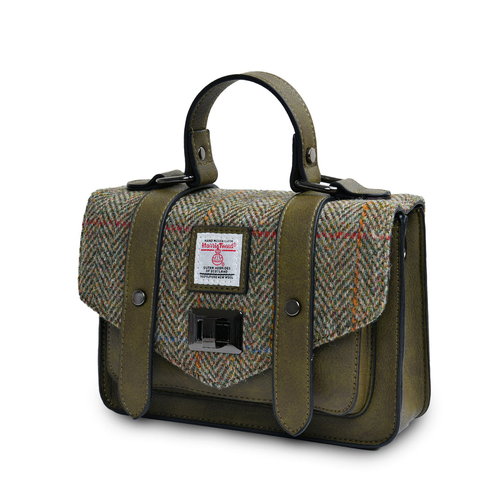 Islander® Mini Satchel with Harris Tweed® | Scotland Kilt Co