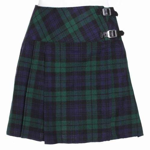 Women's Acrylic Billie Kilt - 16 inch Length - 10 Colours | Scotland ...