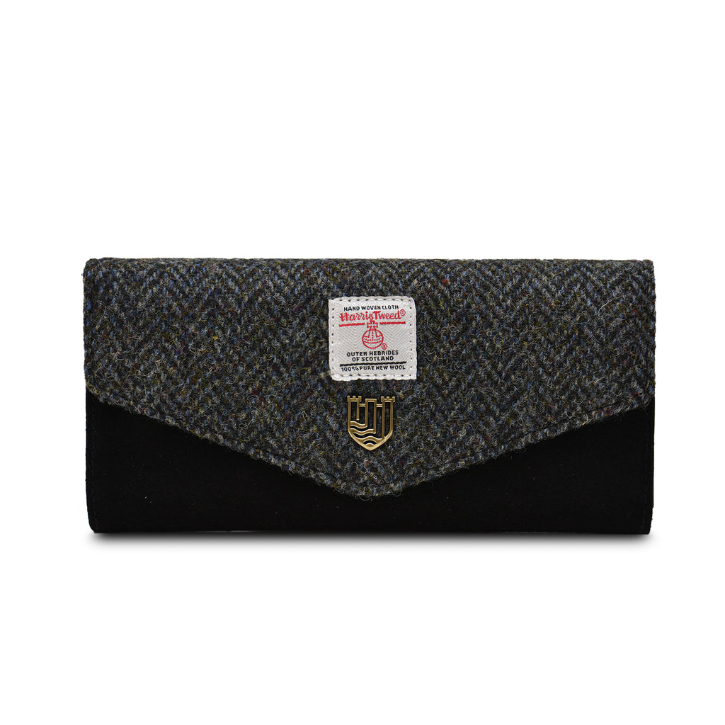 Islander® Large Clasp Purse with Harris Tweed® | Scotland Kilt Co
