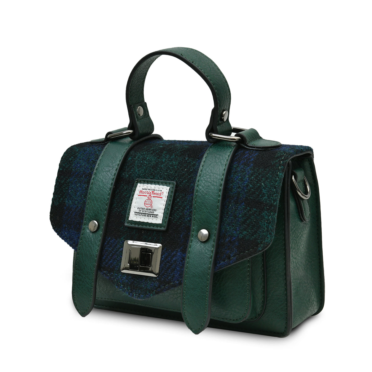 Islander® Mini Satchel with Harris Tweed® | Scotland Kilt Co