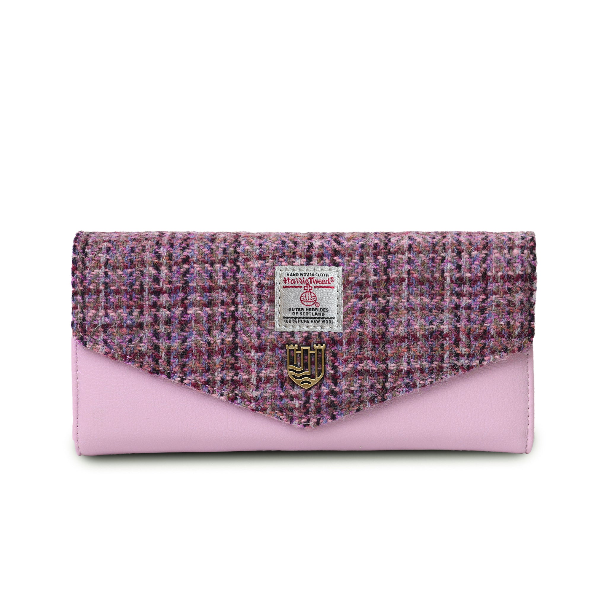 Islander® Large Clasp Purse with Harris Tweed® | Scotland Kilt Co