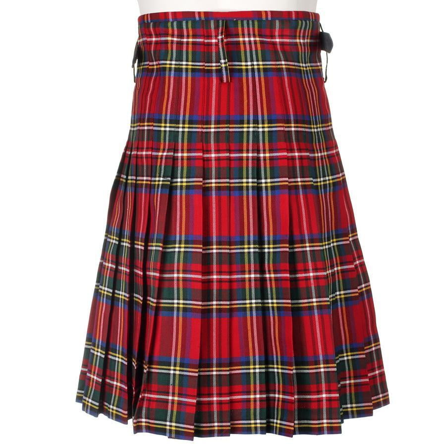 Men's Kilt - Polyviscose Party Kilt - Royal Stewart | Scotland Kilt Co