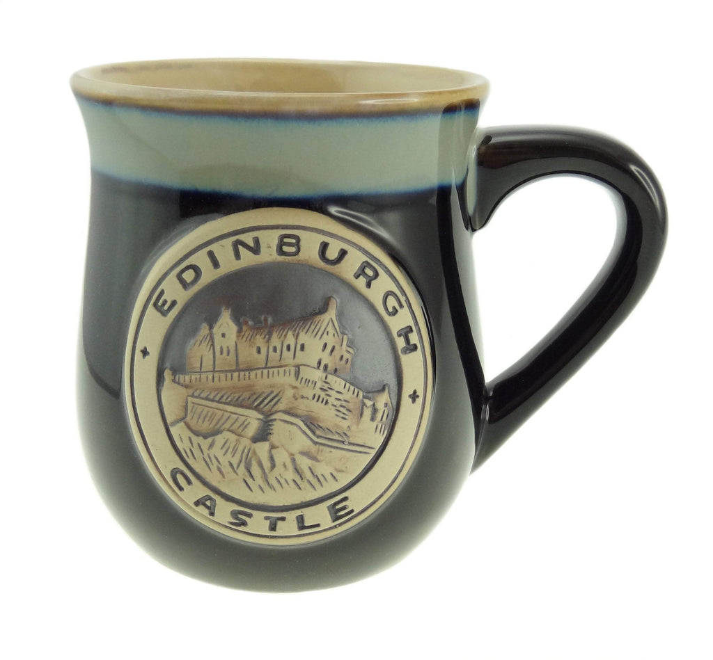 Stoneware Mug with Edinburgh - 3 Colours | Scotland Kilt Co